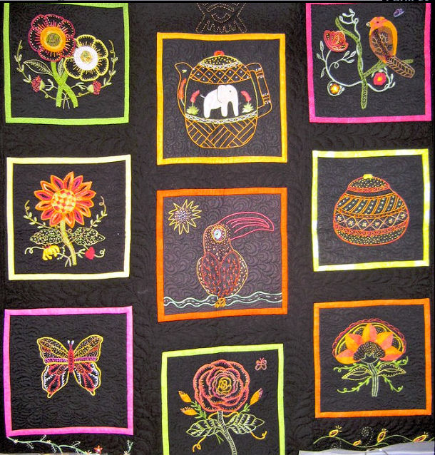 African Folklore Embroidery and Needlecraft Kits and Supplies